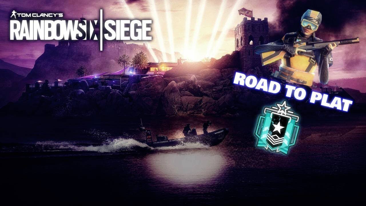 GOLD TO PLAT RANKED (R6 CONSLE PLAT 1 GETS PC PLAT 3) *Rainbow Six ...