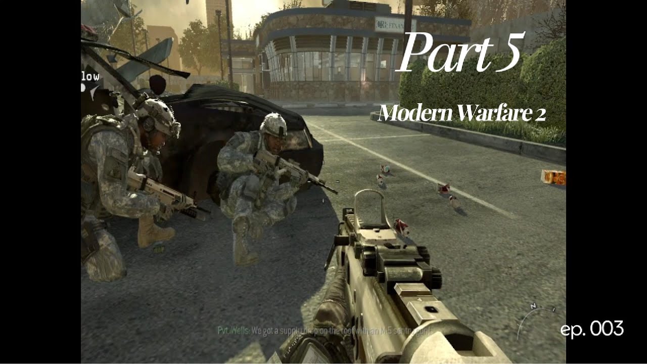 Call of Duty: Modern Warfare 2 Campaign Walkthrough- Part 5: Wolverines ...
