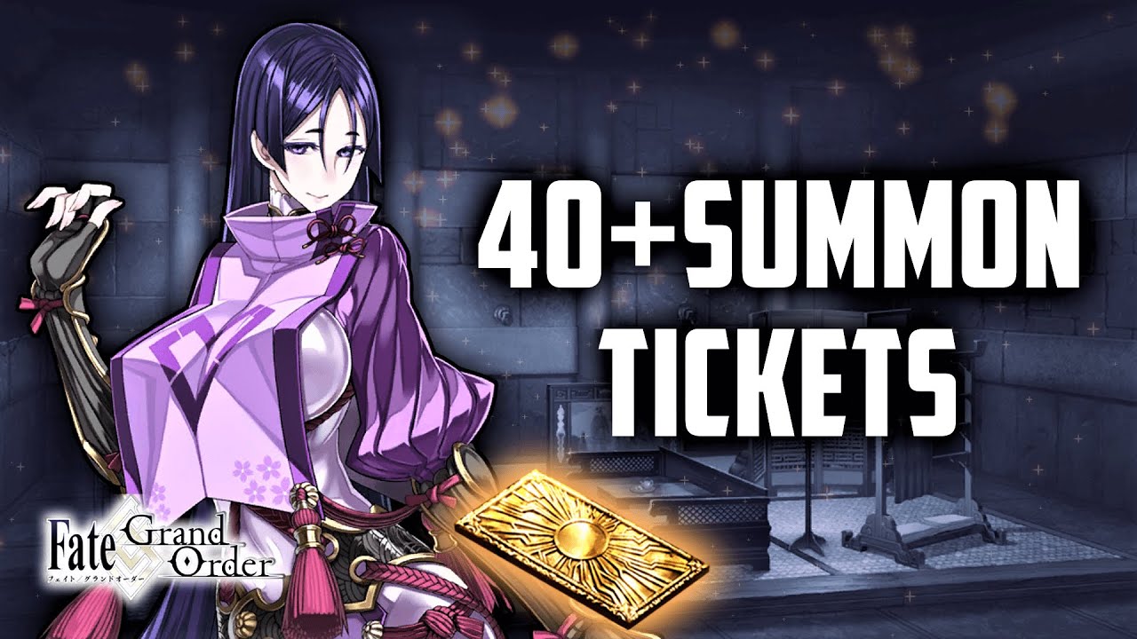 Fate/Grand Order: 40+ Ticket Summons for Raikou [Onigashima Revival ...
