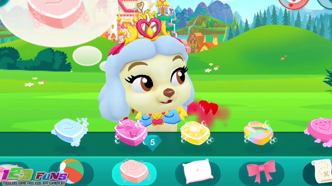 Muffin poodle Snow White's Pet Palace Pet 2 Disney Princess | Top Special Effect Skill #7 - YouTube