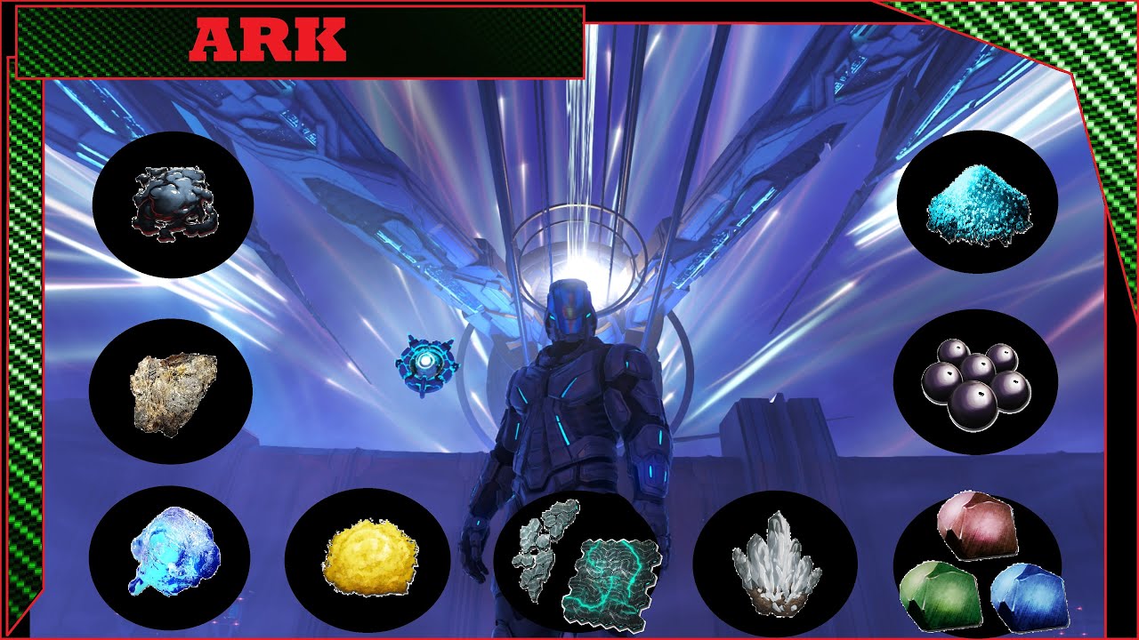 ARK: Genesis 2 - Bioma Asteroides y sus Recursos [PS5] - YouTube