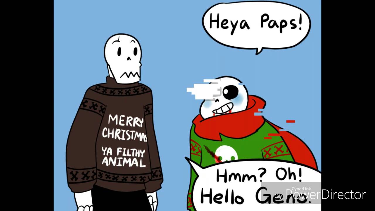Undertale AU Christmas Party PT. 15 What! - YouTube