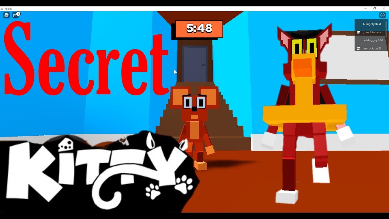KITTY SECRET ENDING!!!RUBBER DUCK? - YouTube