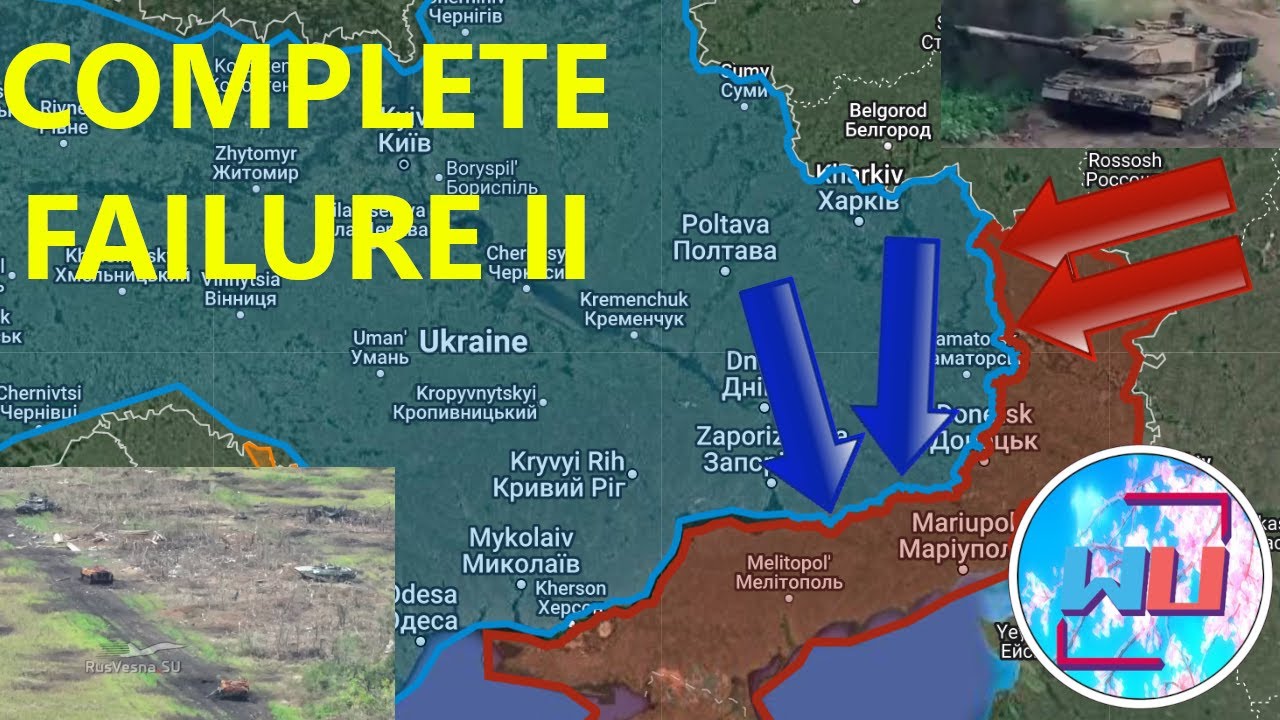 COMPLETE FAILURE Of The Ukrainian Offensive (so far) | Summer Offensive ...