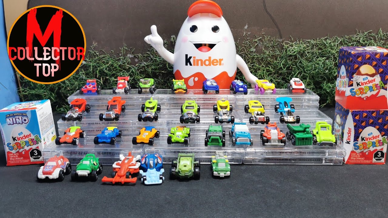 Autos de KInder Sorpresa mi Coleccion - YouTube