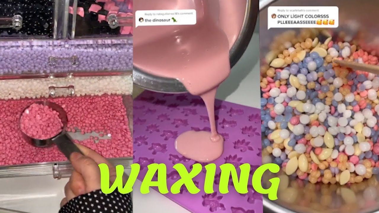 WAXING Satisfying ASMR || Best ASMR Waxing Compilation - YouTube