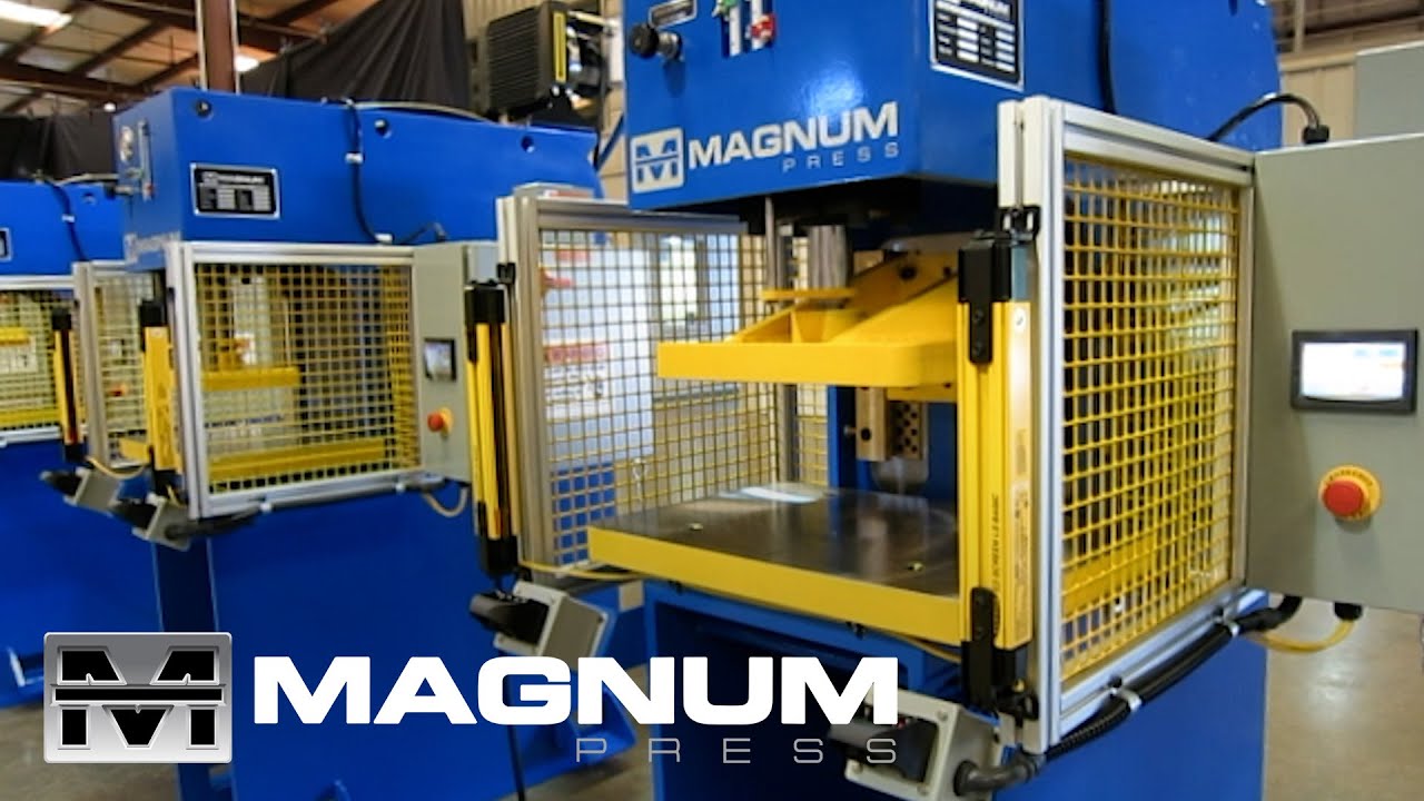 Punching Press | Magnum Press - YouTube