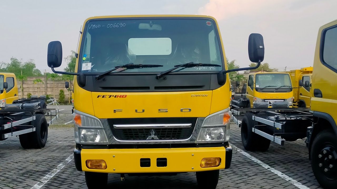 Mitsubishi Canter FE 74 HD N Tahun 2023 || 082338089810 - YouTube