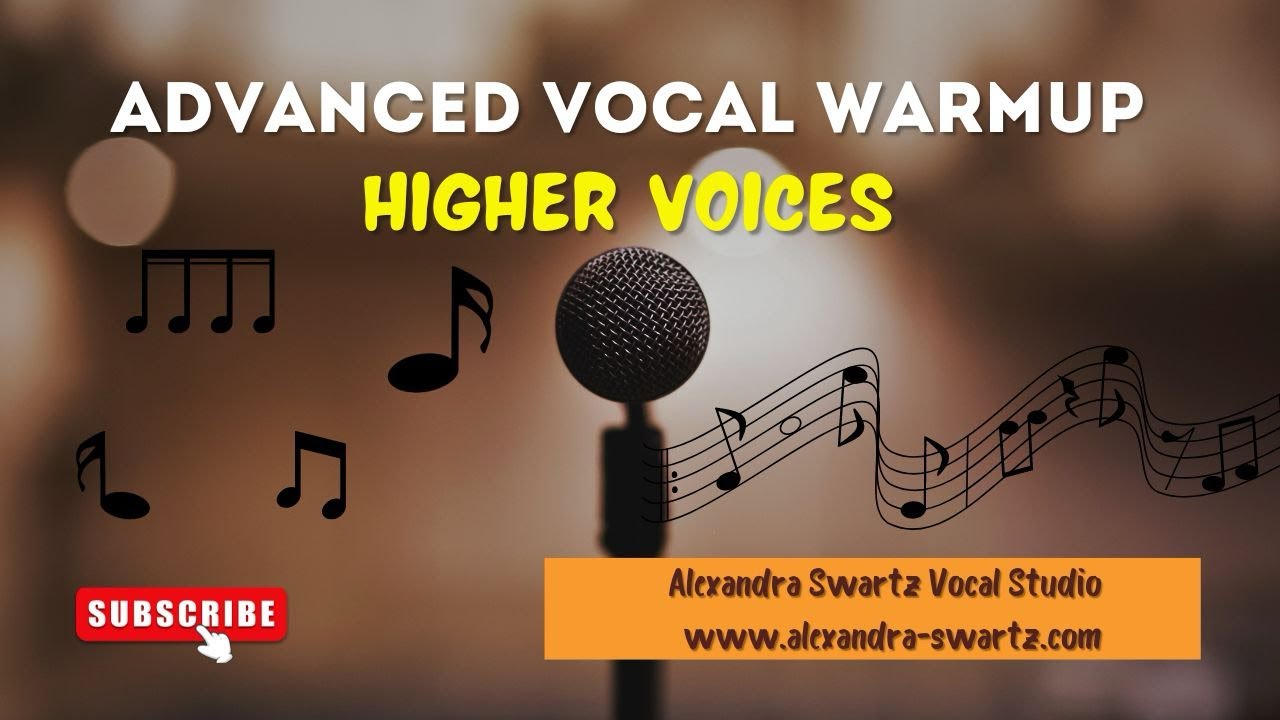 Advanced Vocal Warm-Up (Higher Voices) - Singing Exercise Challenge ...