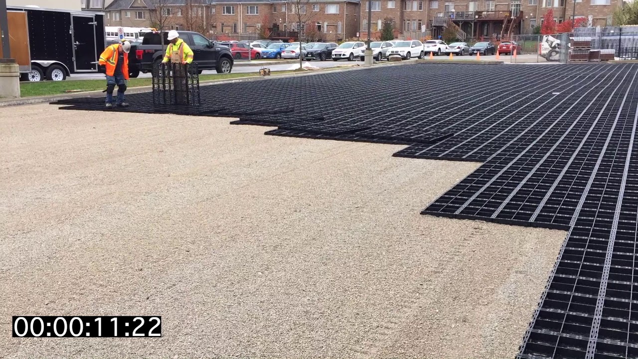 Ecoraster Installation is Quick & Simple - YouTube