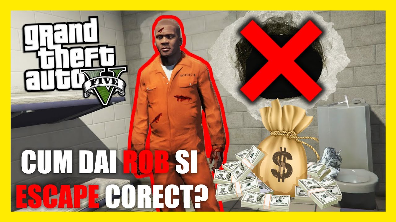 ⛔ CUM SA DAI ROB + ESCAPE CORECT - RAGE.B-HOOD.RO ⛔ #ragemp #bhood # ...