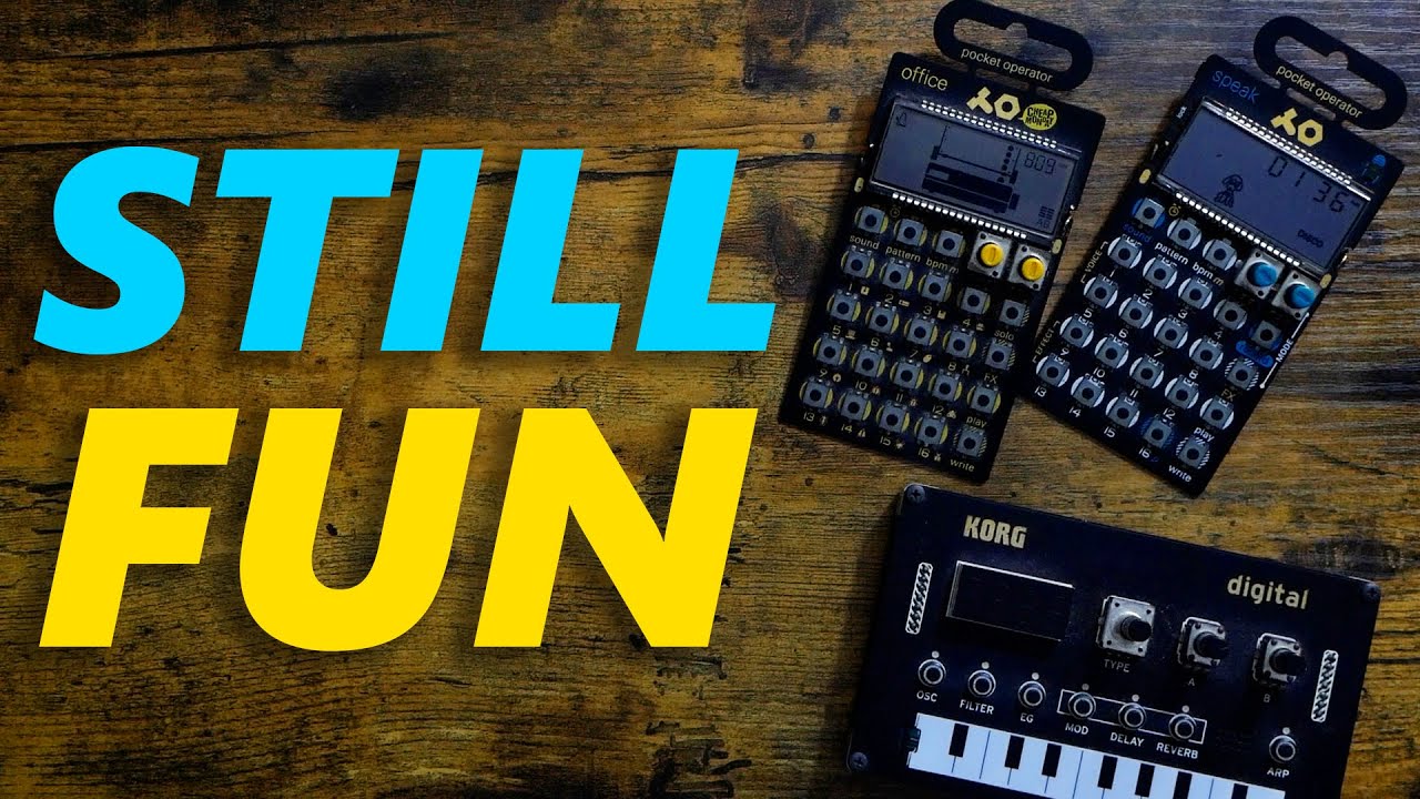 Pocket Operators are Still Fun! (PO-35 sampling PO-24) - YouTube