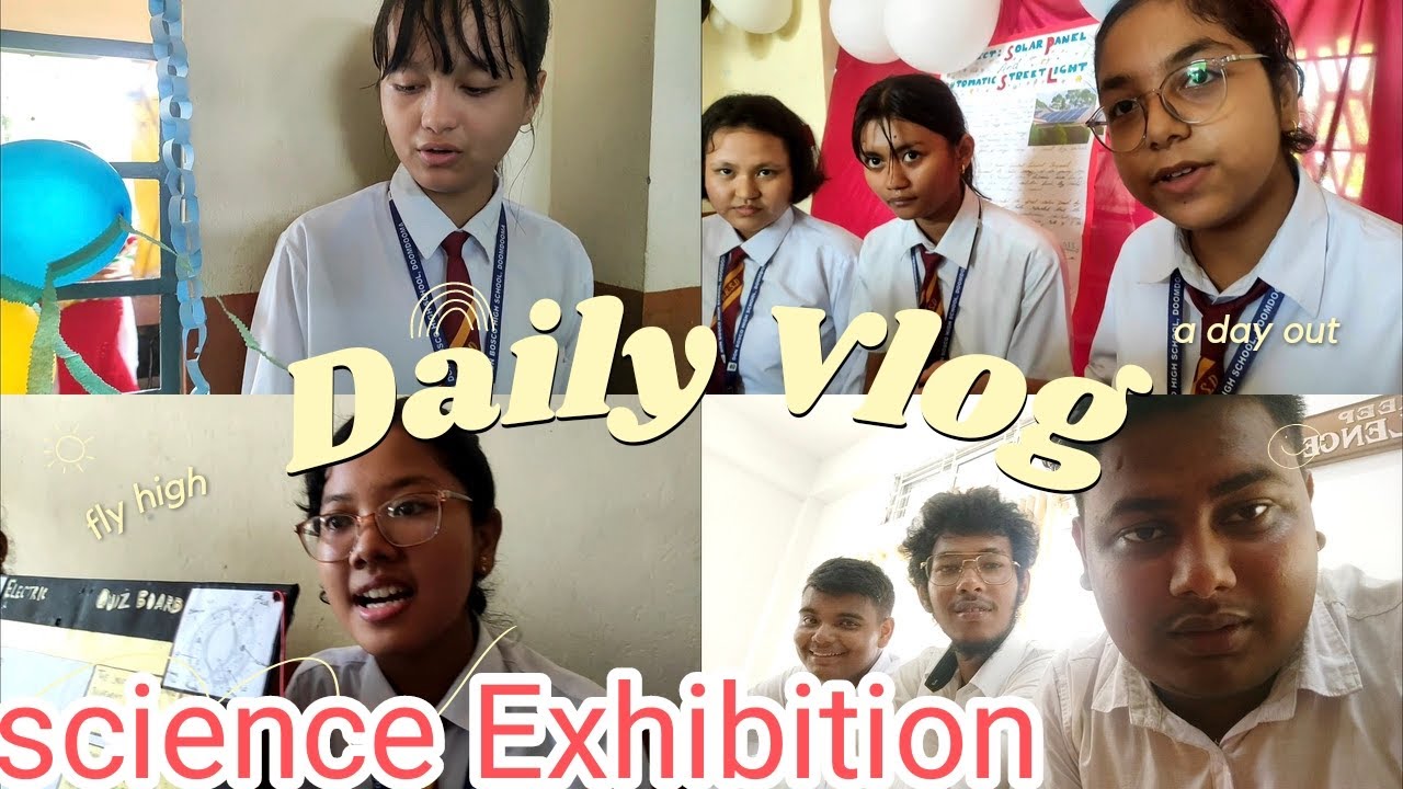 Science exhibition || at Donbosco ||#daily vlogs || #collagevlogs||@enjoyguruhimanshu5800 - YouTube