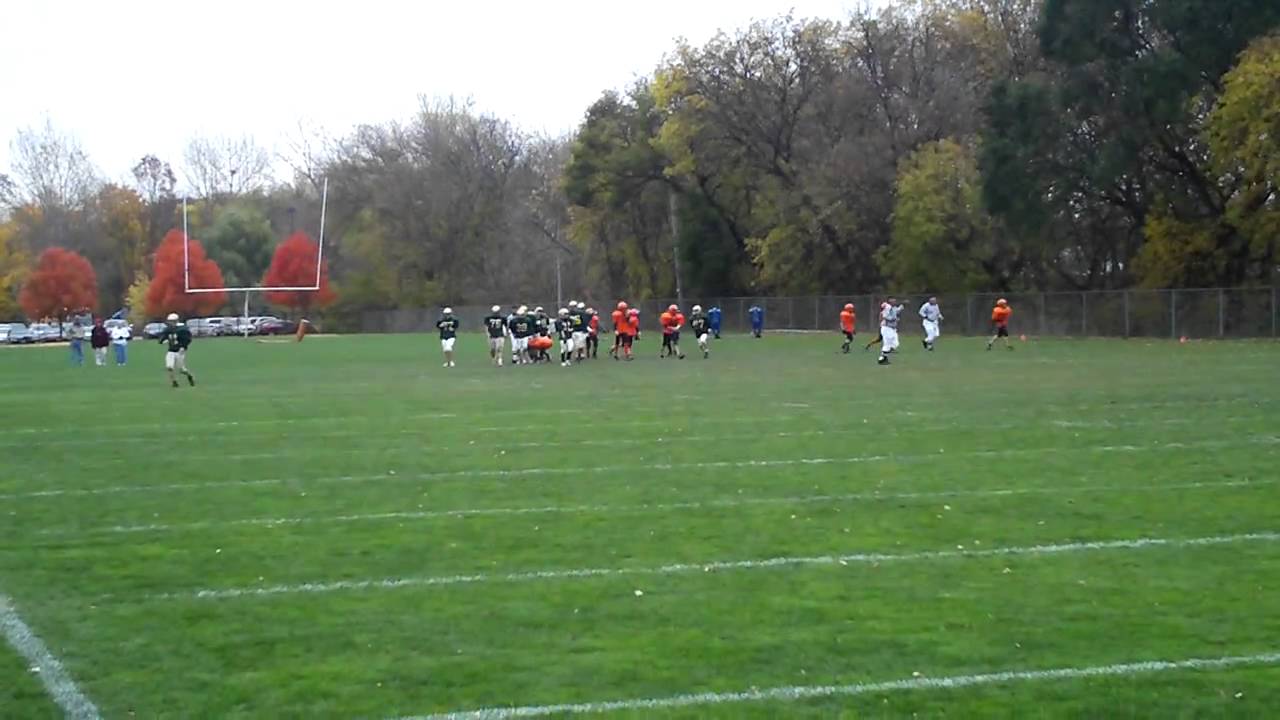 Zi6_1262.MOV 7th Grade Modified Football Vestal @ UE 10/30/10 - YouTube
