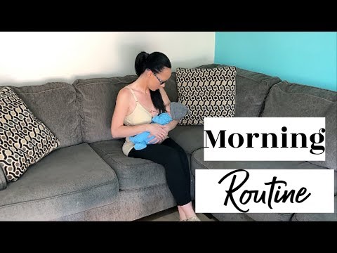 Breastfeeding Morning Routine With A Newborn