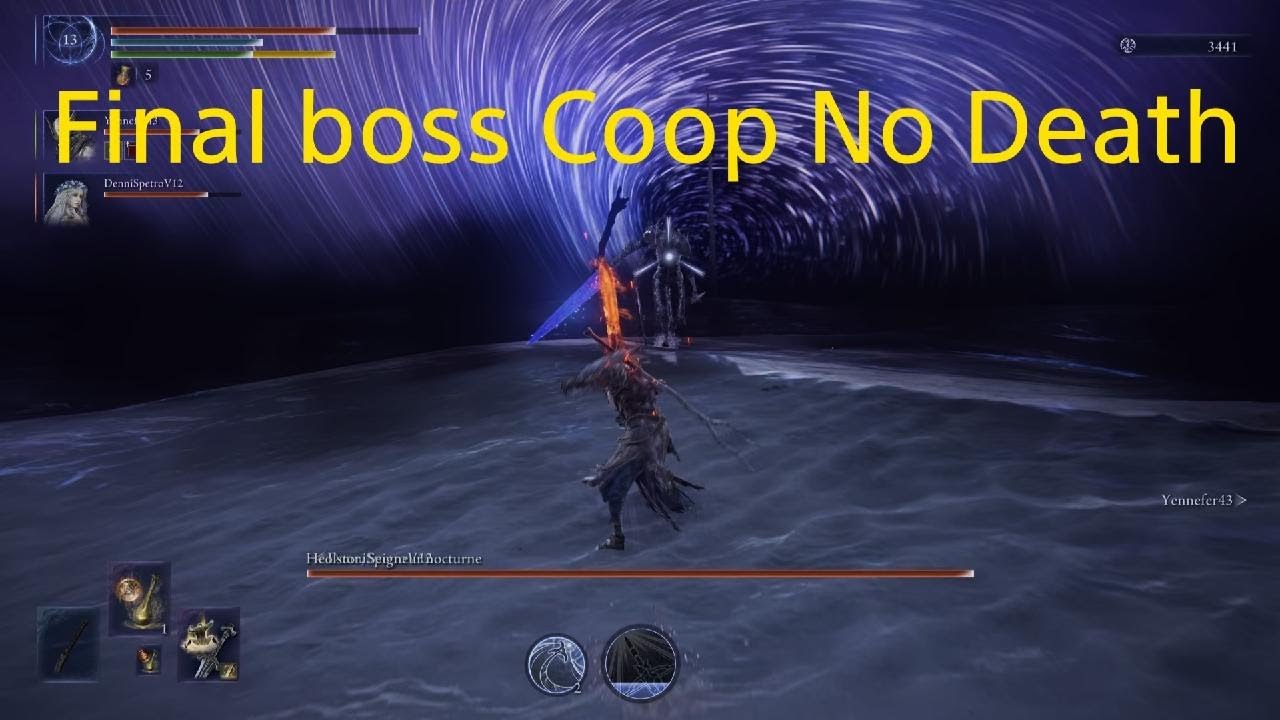 NIGHTREIGN Final Boss Coop No Death - YouTube