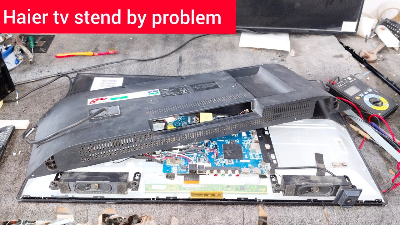 Haier Tv turning not on | Haier tv stend by problem| Haier tv not ...
