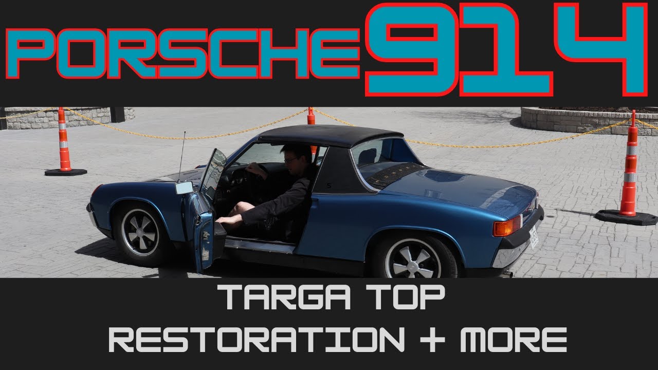 Porsche 914 Top Restoration, Rocker Panels + More - YouTube