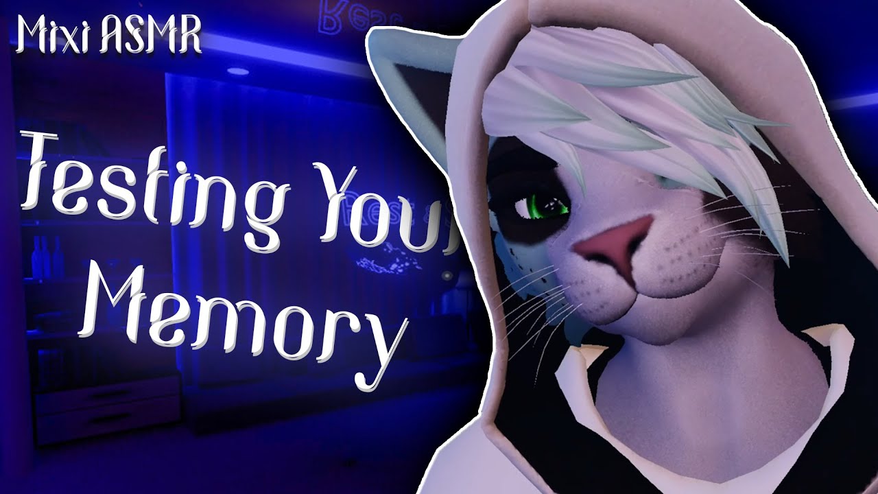 (FURRY ASMR) Floofy Cat Girl Tests Your Memory~ - YouTube