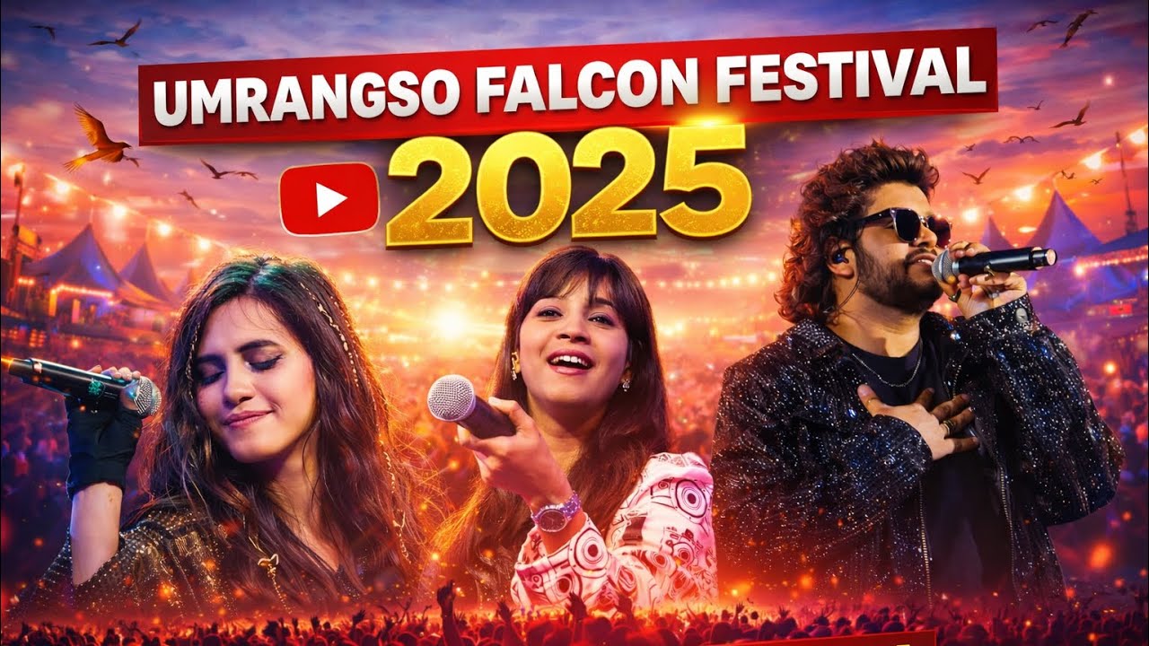 Umrangso Falcon Festival 2025 | Biggest Festival of Assam 🎶 - YouTube