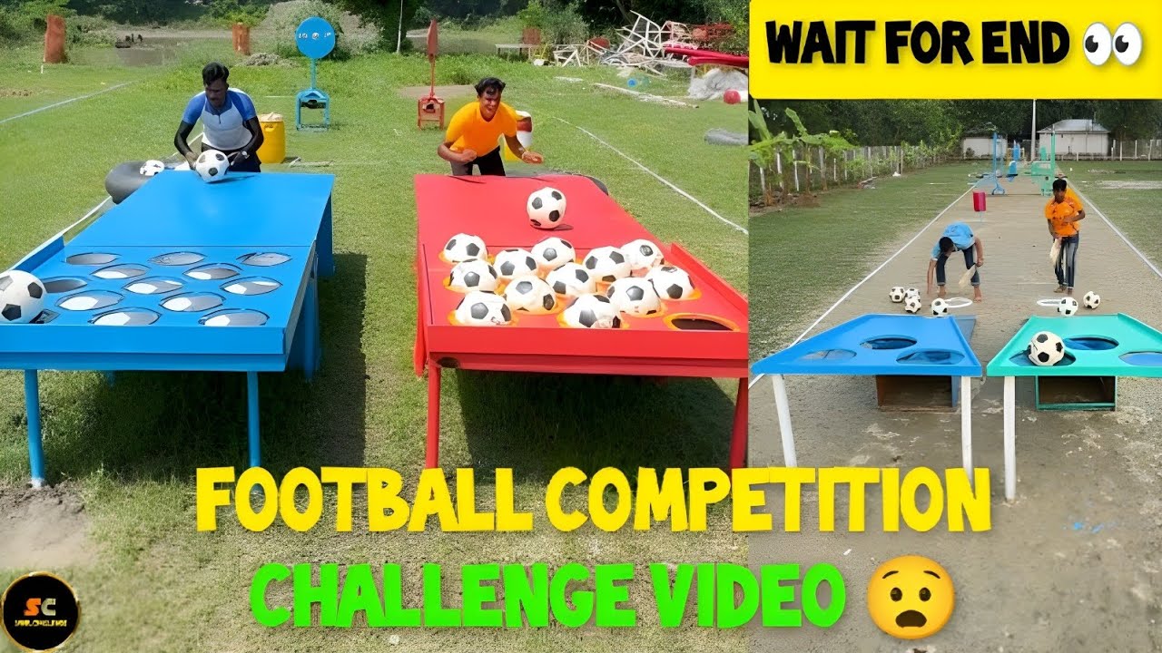 Football Competition Challenge Video 😧 || Wait For End 👀/ Sahil ...