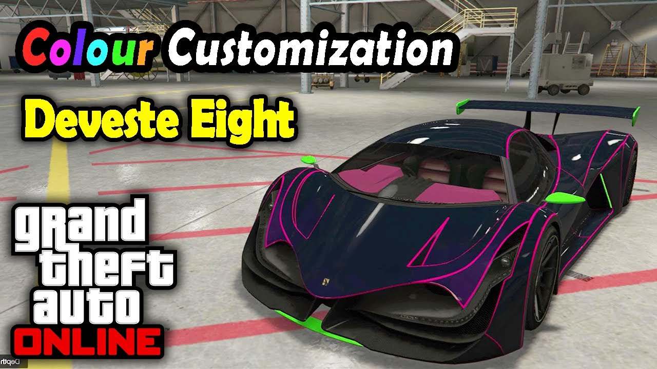 *NEW* ULTIMATE CUSTOMIZATION of Deveste Eight - Gta Online - YouTube