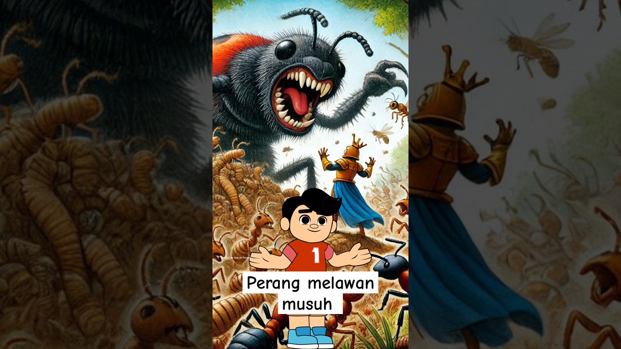 Semut dan rayap #shorts - YouTube