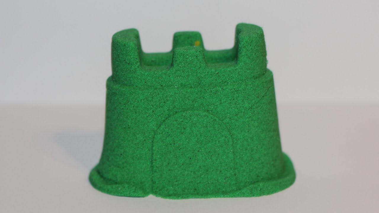 Making Castles out of green sand!! | Sand Castle Queen - YouTube