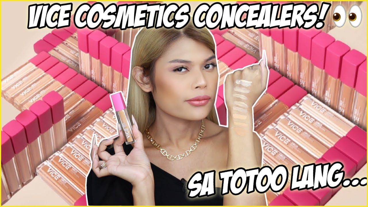 VICE COSMETCS FLAWLEZZA CONCEALER REVIEW! BEST LOCAL CONCEALER NA BA ...