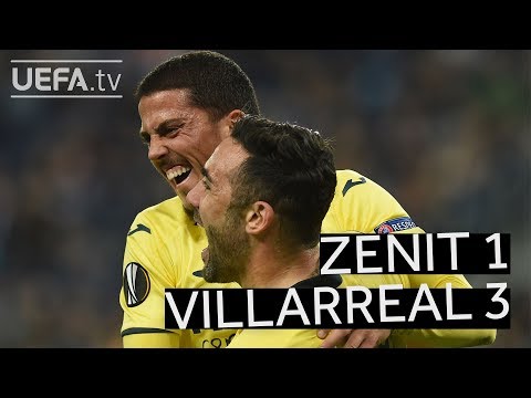 ZENIT 1-3 VILLARREAL #UEL HIGHLIGHTS