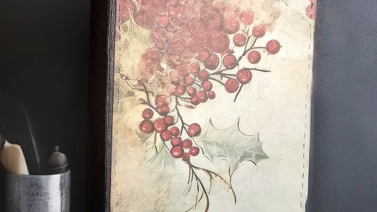 playing with the ECD Journal Romance special kit - YouTube