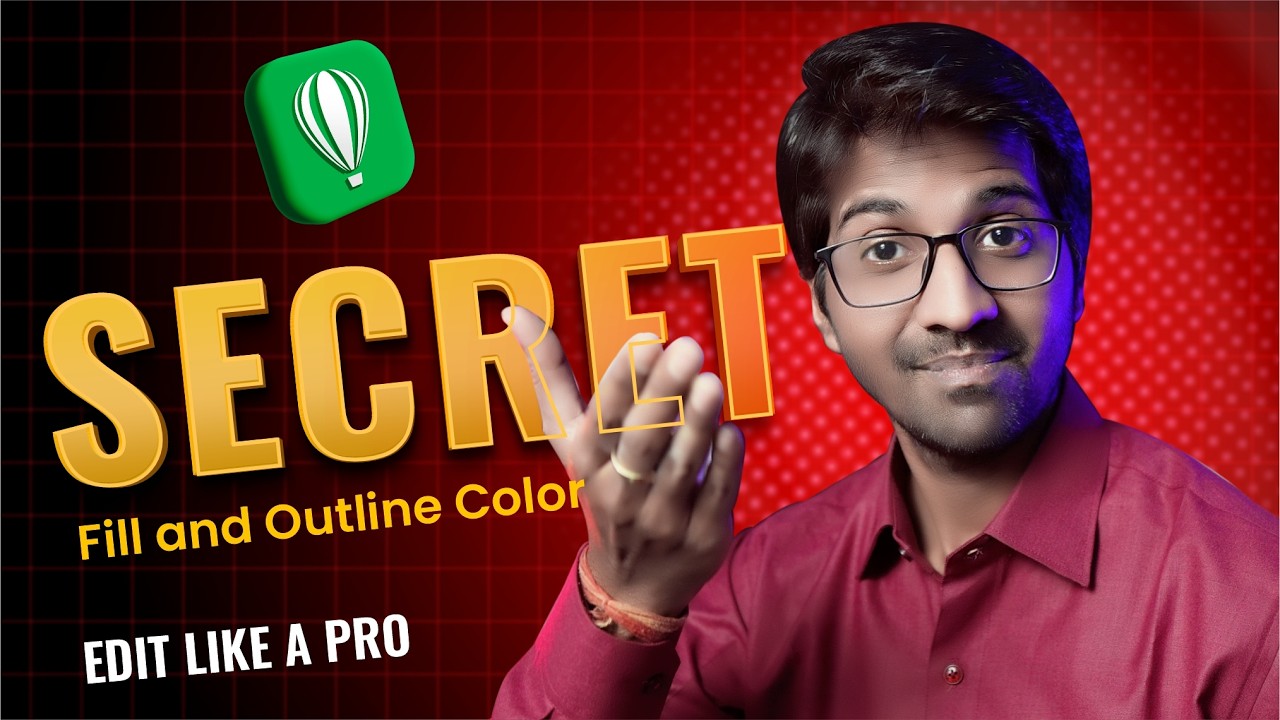 Object Outline and Fill technique | Tips and Tricks in CorelDraw - YouTube