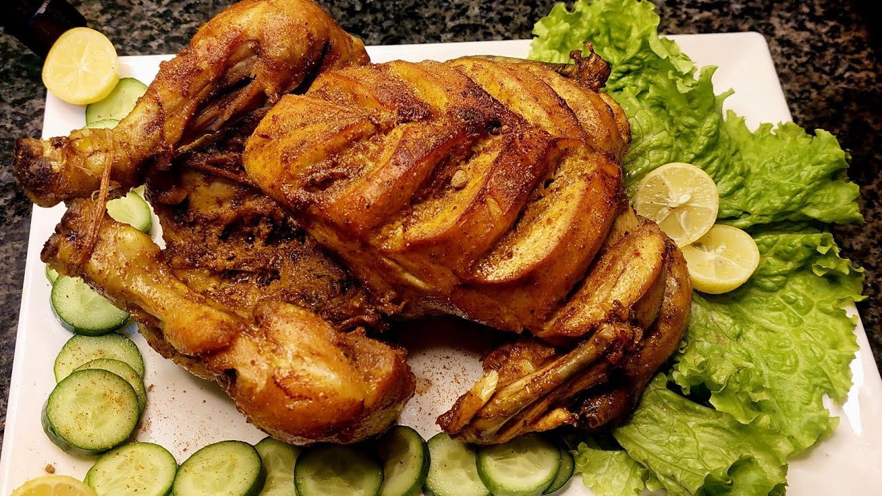 Lahori chargha.Chargha recipe..How to make chargha without oven - YouTube