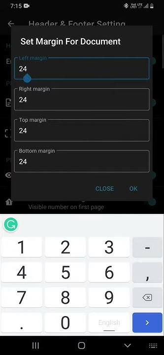 Document Scanner: How to Add a Margin to a PDF file - YouTube