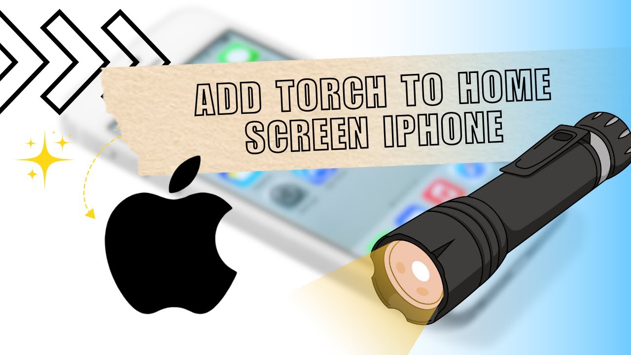 ️ INSTANT: How to Add Torch to Home Screen iPhone (tutorial ...