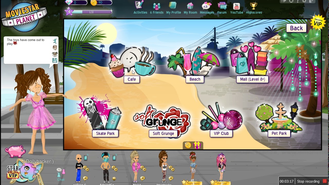 Pranking people that i am dolly! msp - YouTube