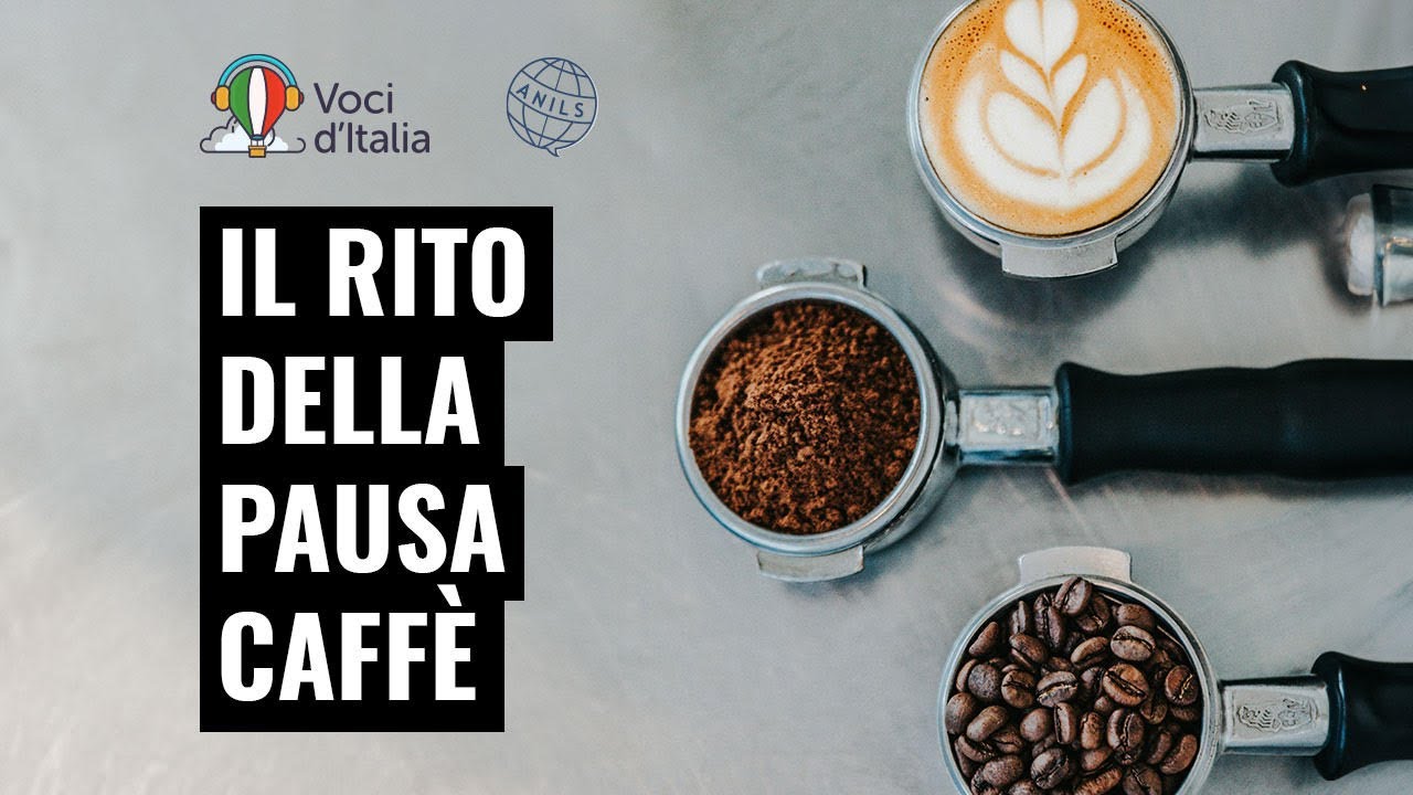 La pausa caffè in Italia. Podcast per imparare la lingua italiana - YouTube