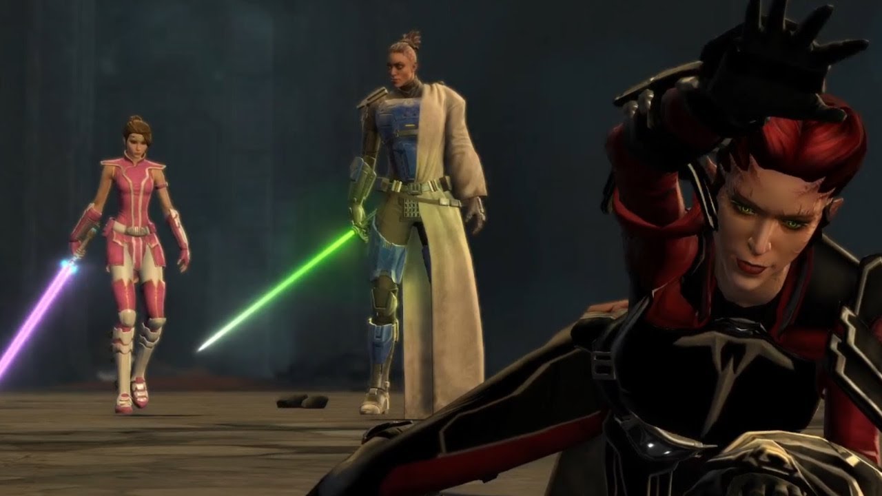 SWTOR Saving Ossus from Darth Malora - YouTube
