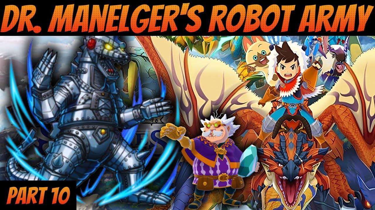 I Fought Dr. Manelger's Mecha Monsters | Monster Hunter Stories 1 HD ...