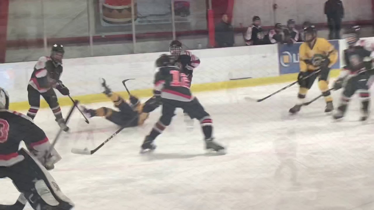 Faith Baratta (11) NJ Bandits vs Jersey Penguins (Howell Ice Arena) 2/8 ...