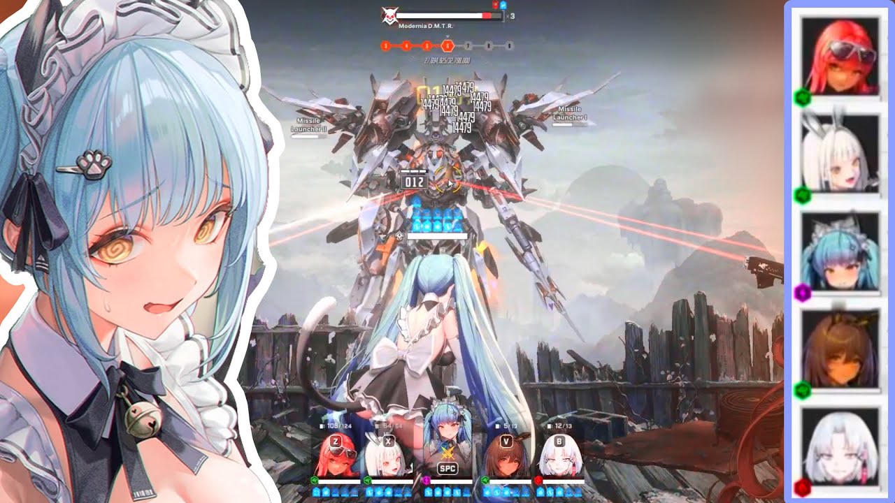 NIKKE: Special Interception Modernia - Full Clear: Privaty: Unkind Maid ...