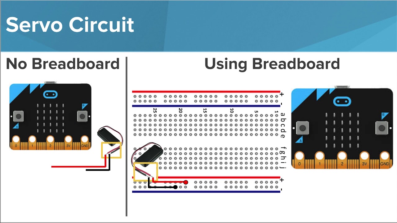micro:bit- microbit Challenges- Breadboards - YouTube