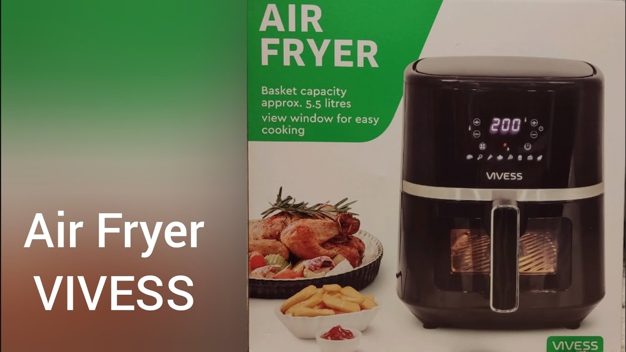 Air Fryer VIVESS/ аерогриль VIVESS - YouTube