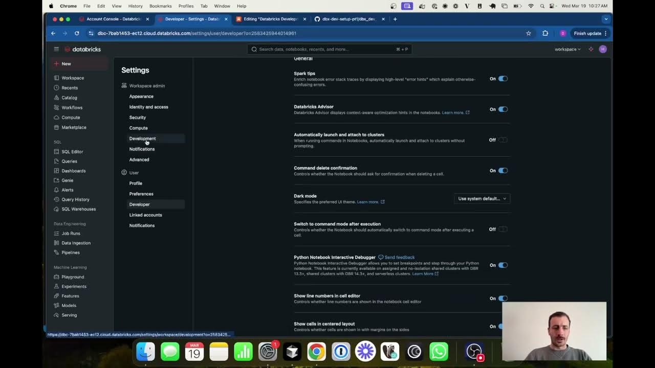 Databricks Development Setup: Part I - YouTube