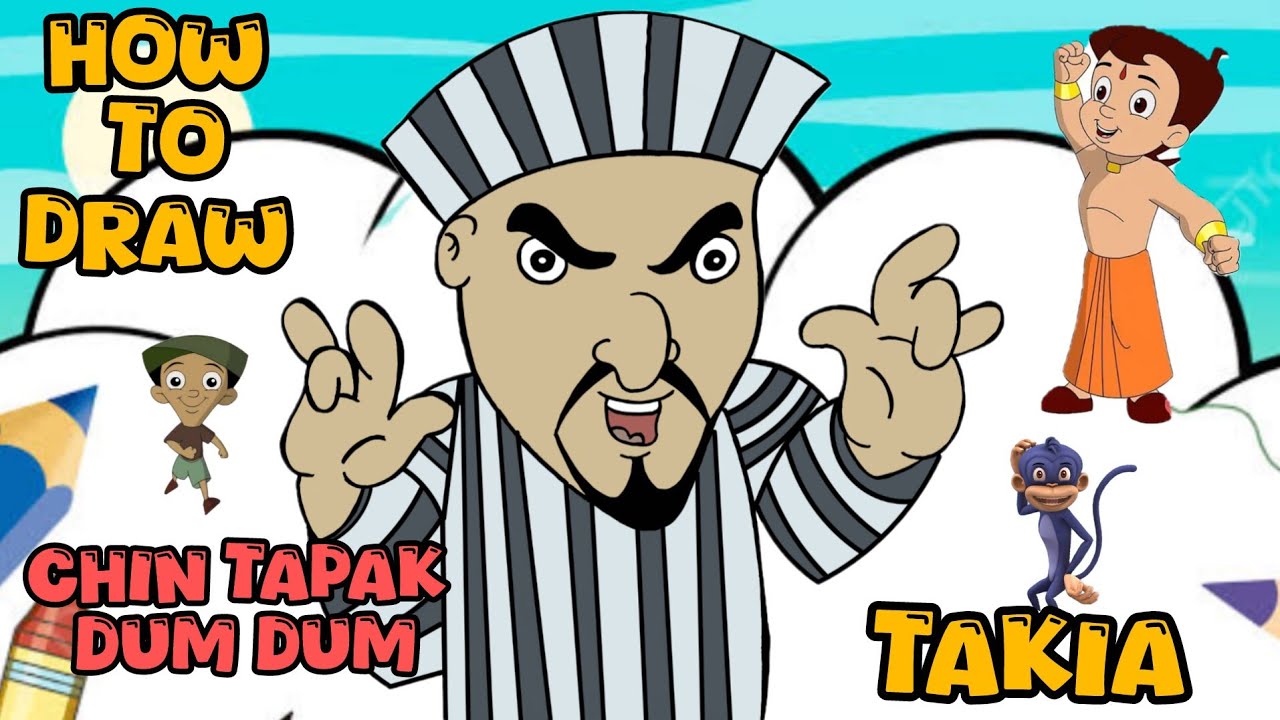 Chota Bheem Takia Drawing | Cheen Tapak Dum Dum Drawing I Magichands # ...