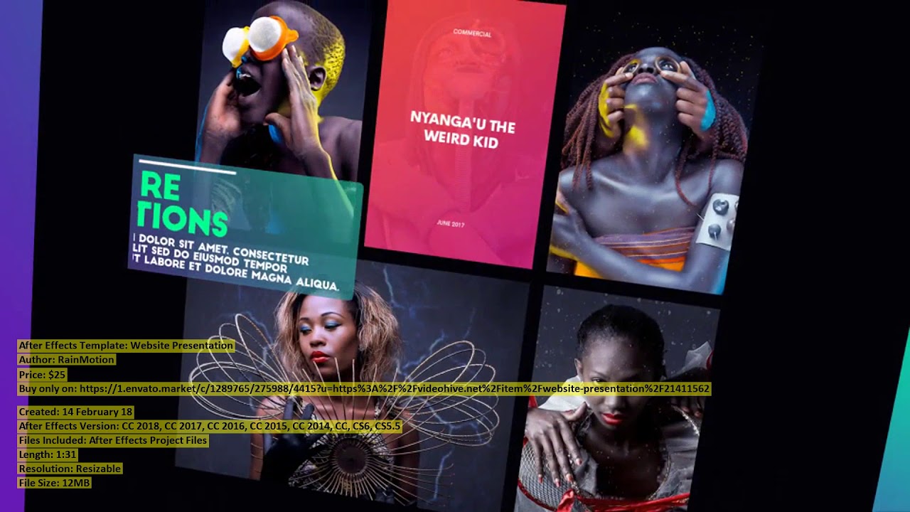 Website Presentation | After Effects Template | VideoHive 21411562 - YouTube