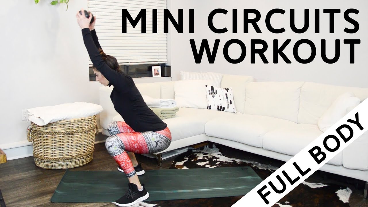 Full-Body Mini Circuits Workout - YouTube