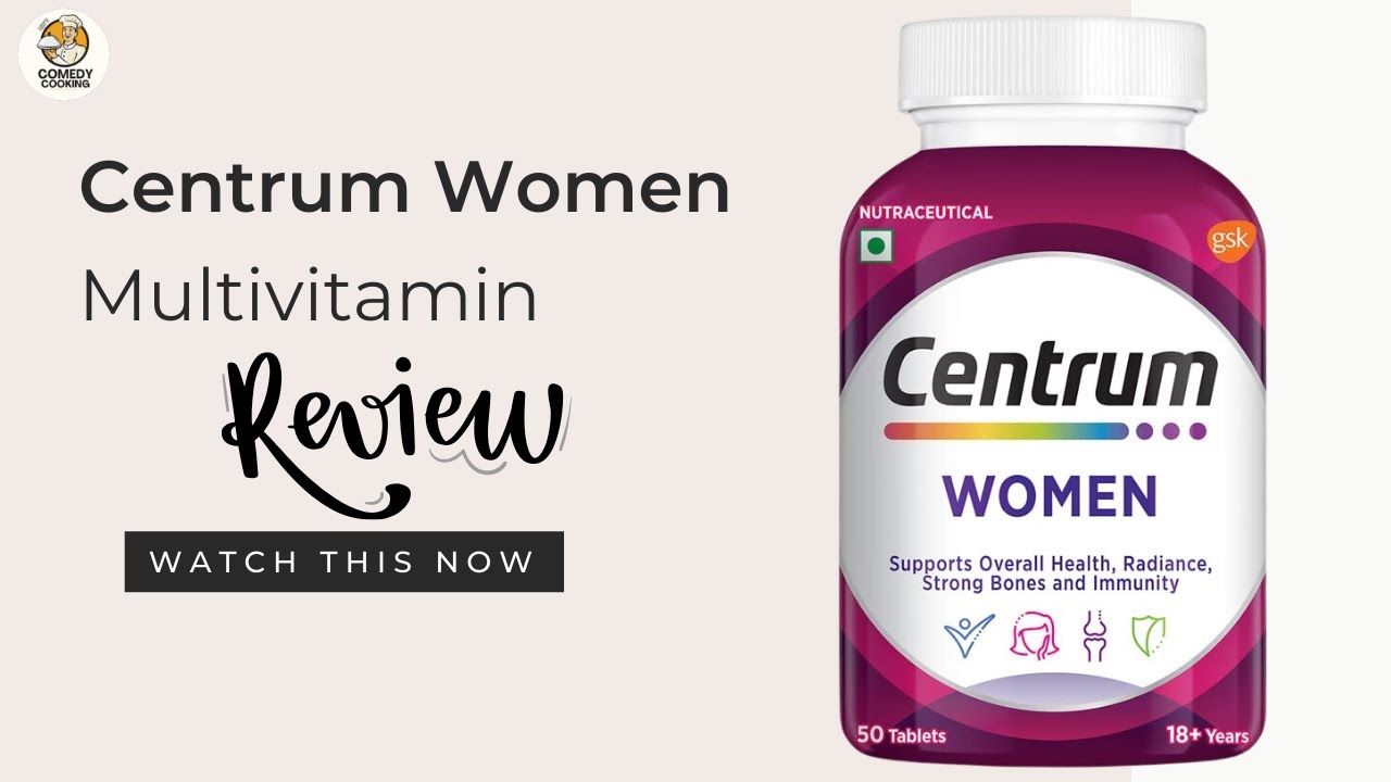 Centrum Women Multivitamin with Biotin, Vitamin C & 21 vital Nutrients ...