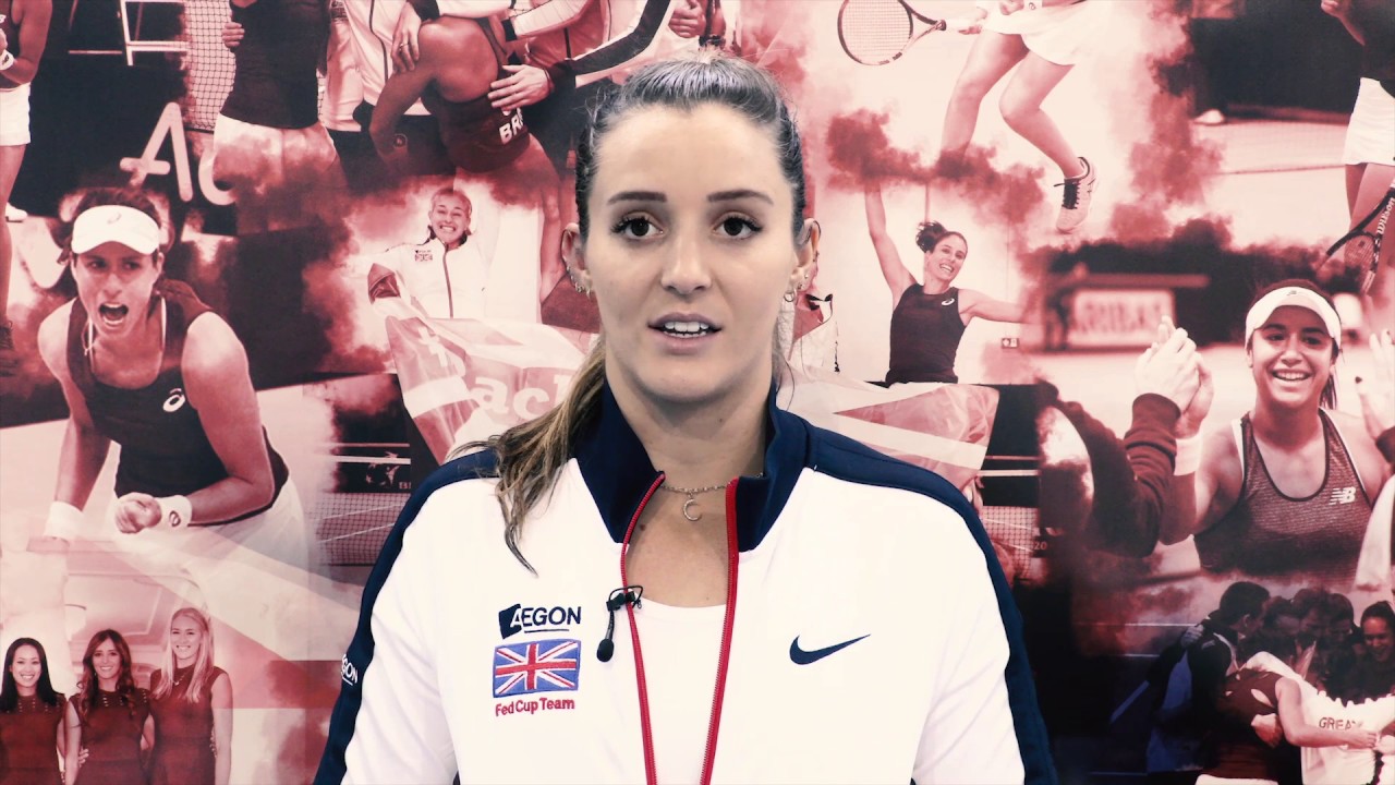 Fed Cup star Laura Robson's life firsts quiz - YouTube