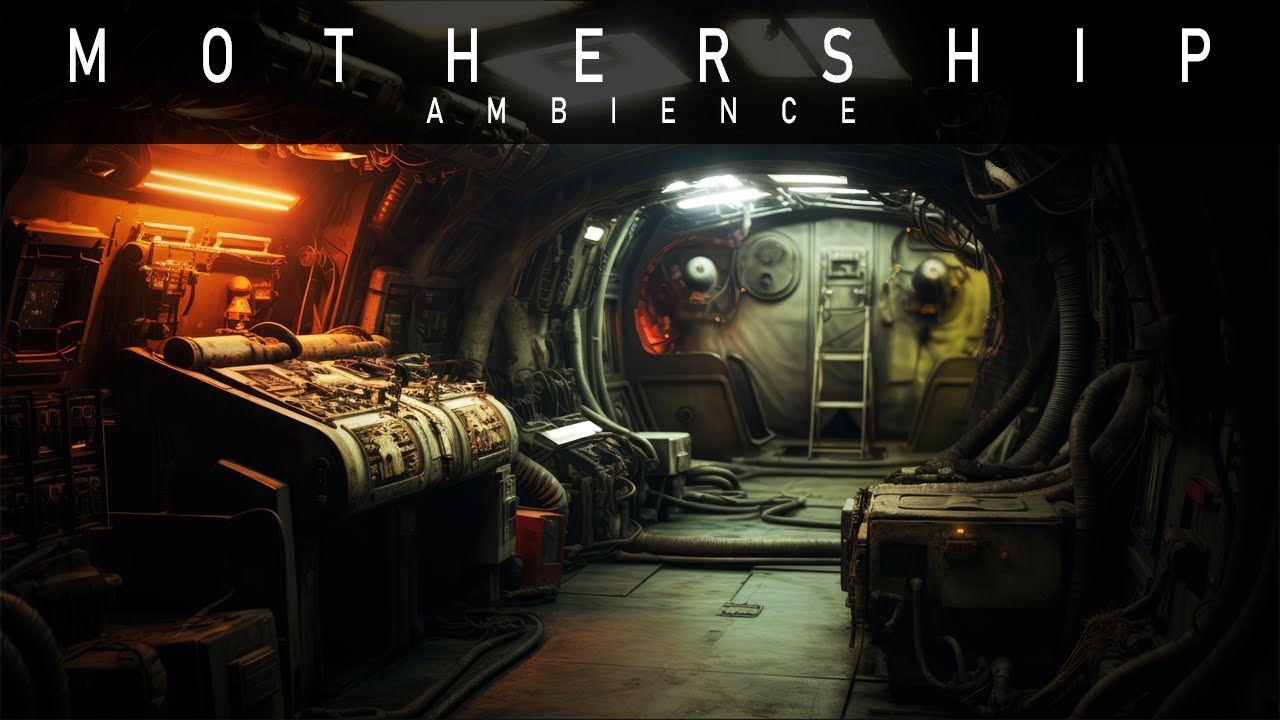 M O T H E R S H I P | Engine Control Room (Ambience + Ambient Spacewave ...